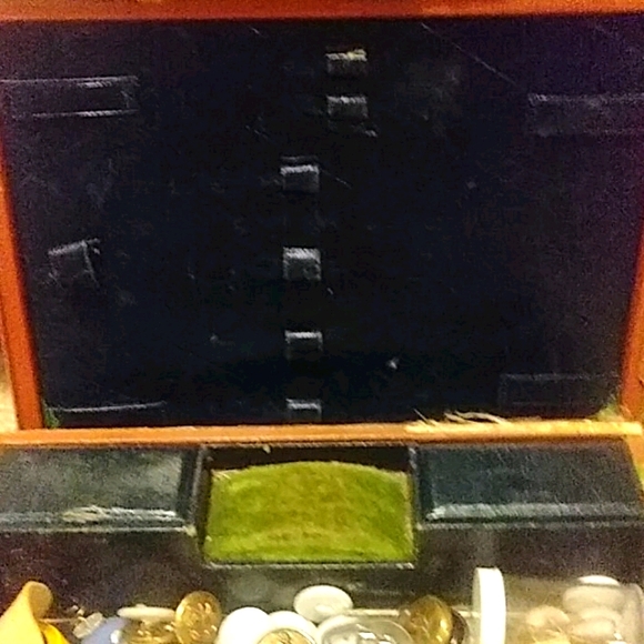 Other | Antique Button Box Ect | Poshmark
